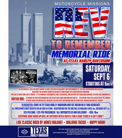 Rev to Remember! Dealer (Loop Ride) KSU 10:00 am from THD | D/FW Texas USA Chapter #5264 ...